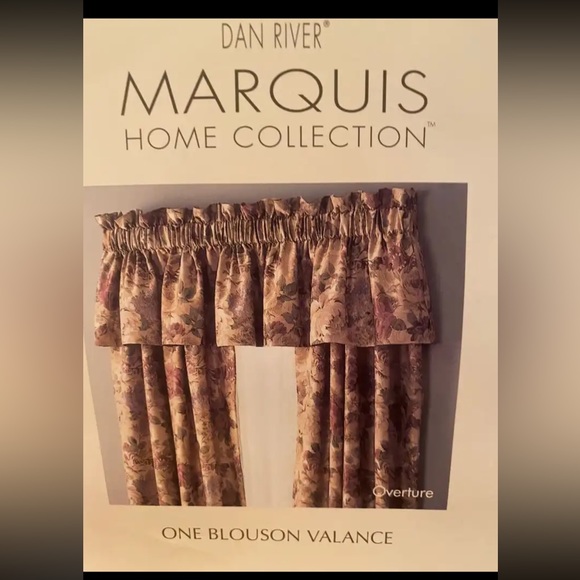 Dan River | Other | Dan River Marquis Collection Valance | Poshmark